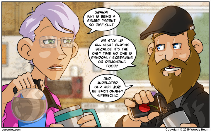 GU Comics by: Woody Hearn - Gallery View